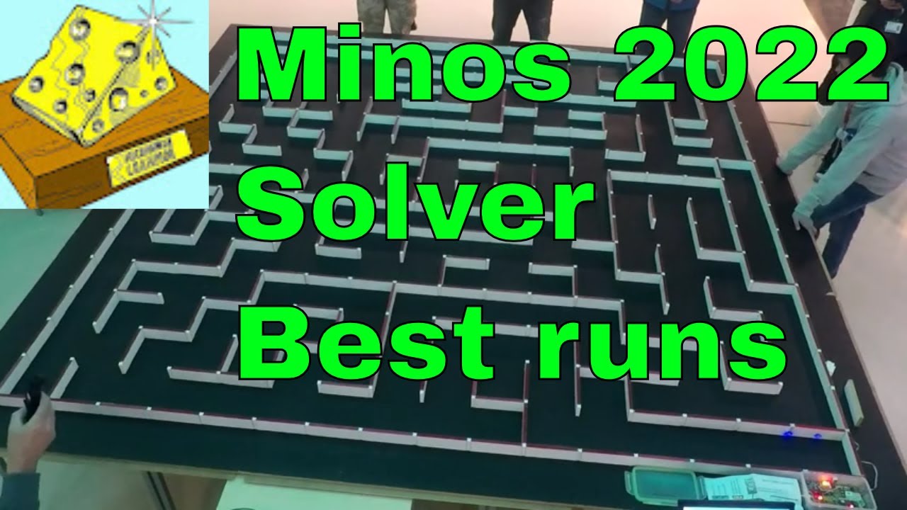 Minos 2022 Maze solver best runs - YouTube