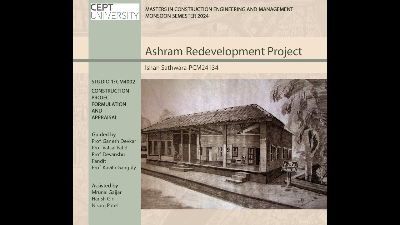 Ashram Redevelopment Project - Ishan Sathwara - PCM24134 - YouTube