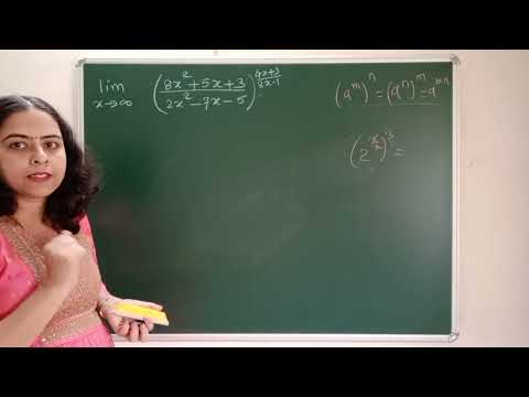 calculus : limit, infinity, algebraic function - YouTube