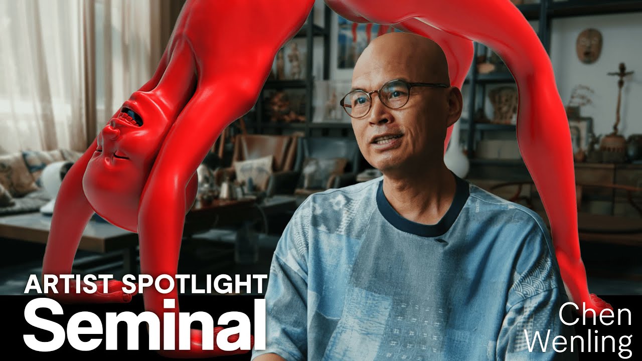 Why Is This Red Sculpture So Famous? The Story of Chen Wenling - YouTube