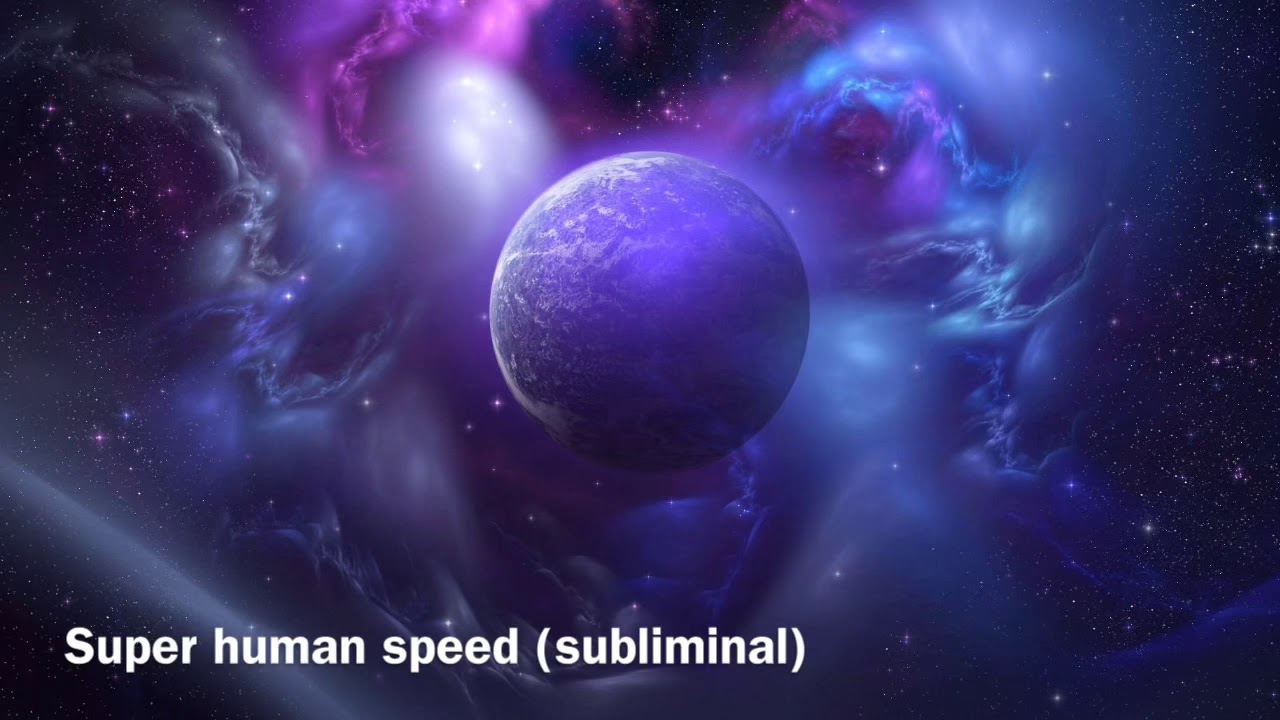 Super human speed (subliminal) - YouTube