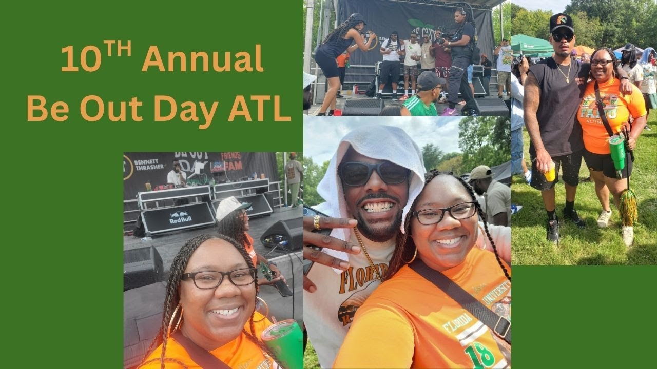 Be Out Day ATL 2025 | FAMU Love & Rattler Pride 🐍🧡💚 - YouTube