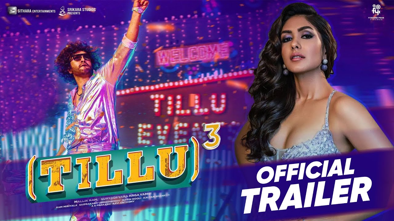 DJ Tillu 3 Official Trailer | Siddhu, Neha Shetty | AnupamaParameswaran ...