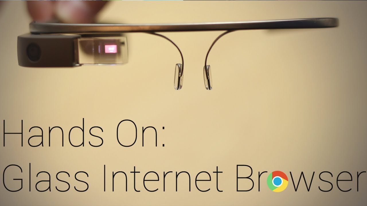 Google Glass Internet Browser Hands On - YouTube