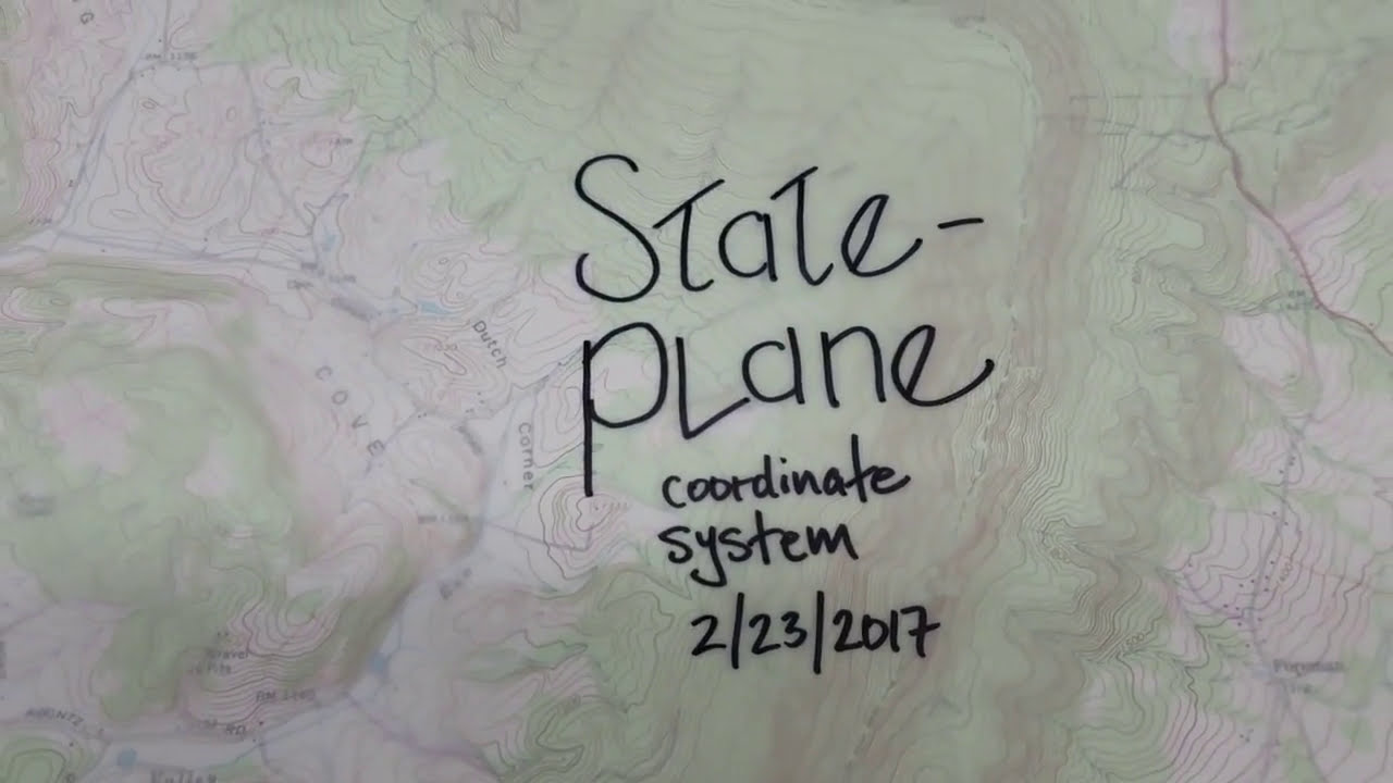 Map Reading State Plane Coordinates YouTube Map Reading State Plane Coordinates YouTube