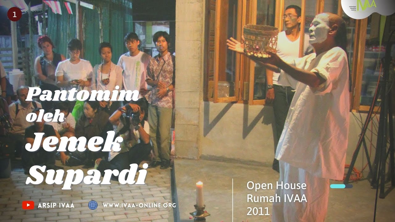Pantomim Jemek Supardi - Open House IVAA 2011 - YouTube