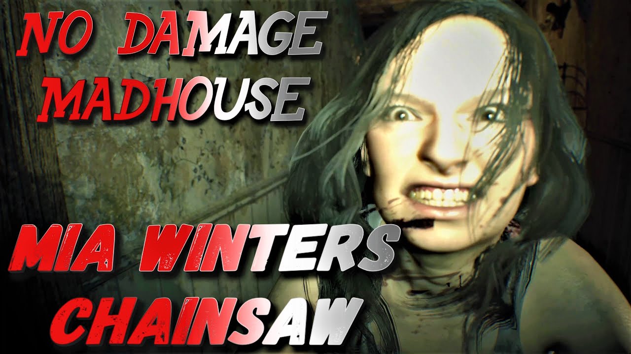 Resident Evil 7: Mia Winters (Chainsaw ) Boss Fight [ NO DAMAGE ...