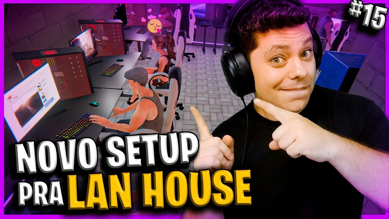 COMPREI O MELHOR SETUP GAMER PARA A LAN HOUSE, GASTEI MUITO DINHEIRO ...