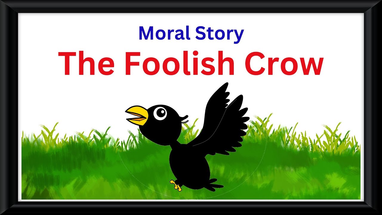 Bedtime stories | The Foolish Crow | Story In English | Read Aloud ...