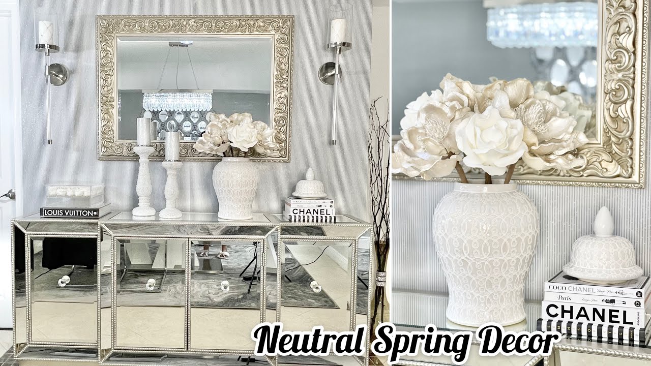 SPRING DECORATING IDEAS 2021GLAM DECOR - YouTube