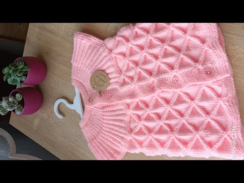 KASTIRMALI BEBEK YELEĞİ YAPIMI / Baby vest Making / CROCHET