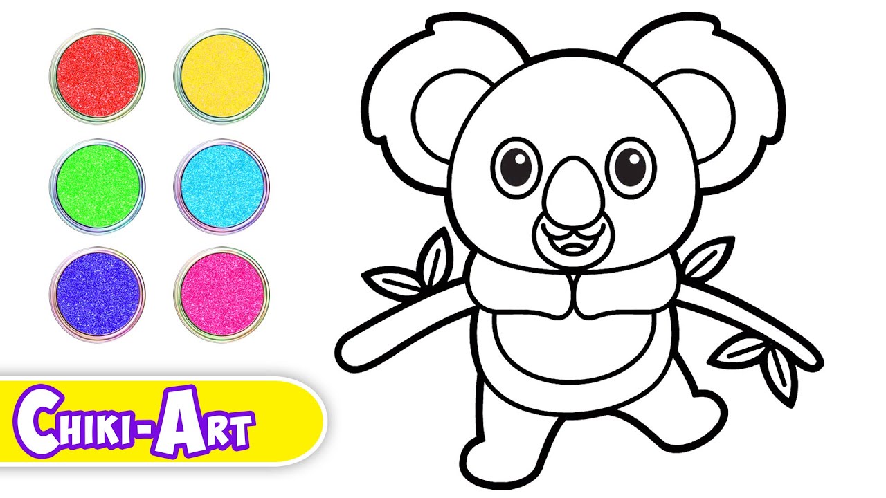 Koala Bear Drawing For Kids