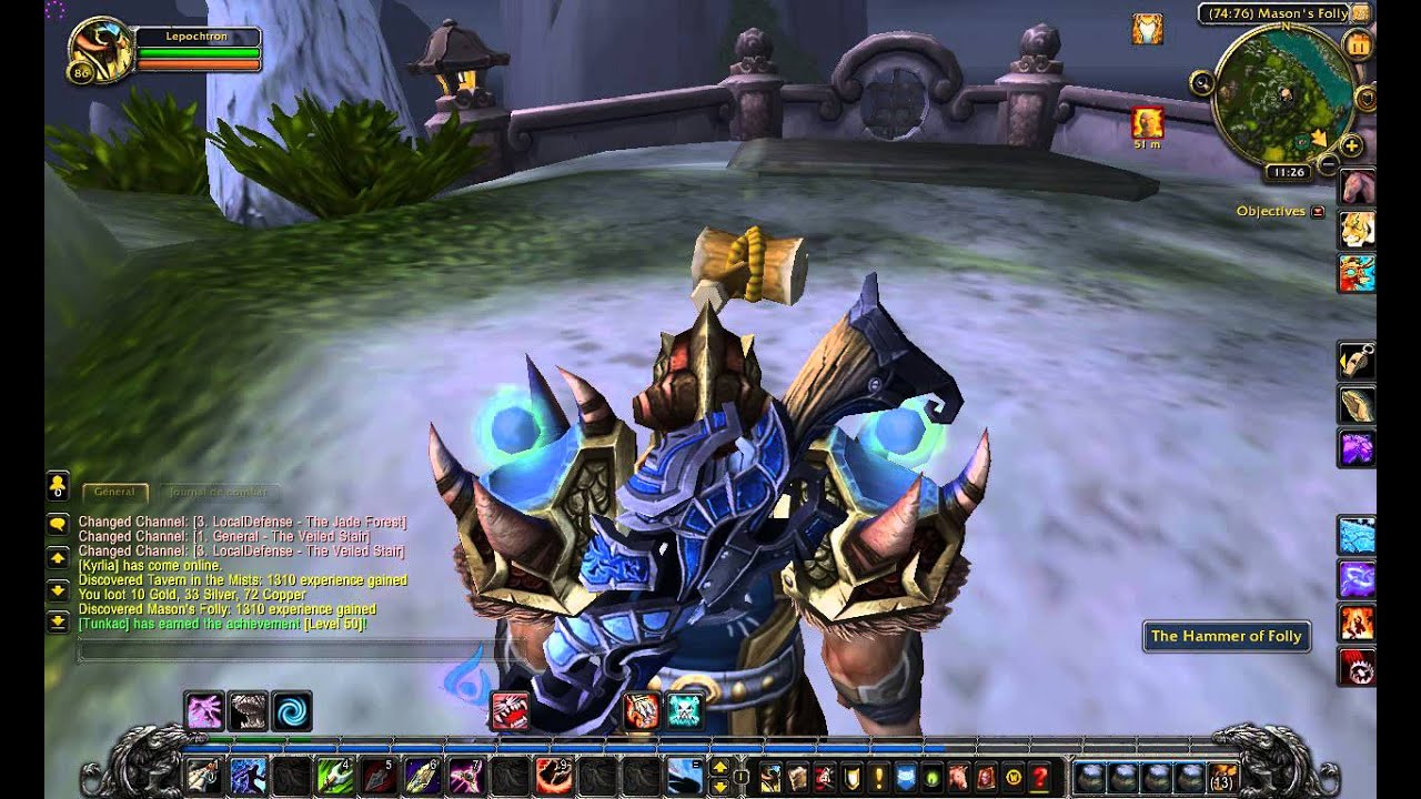 WOW - Location of The Hammer of Folly - YouTube