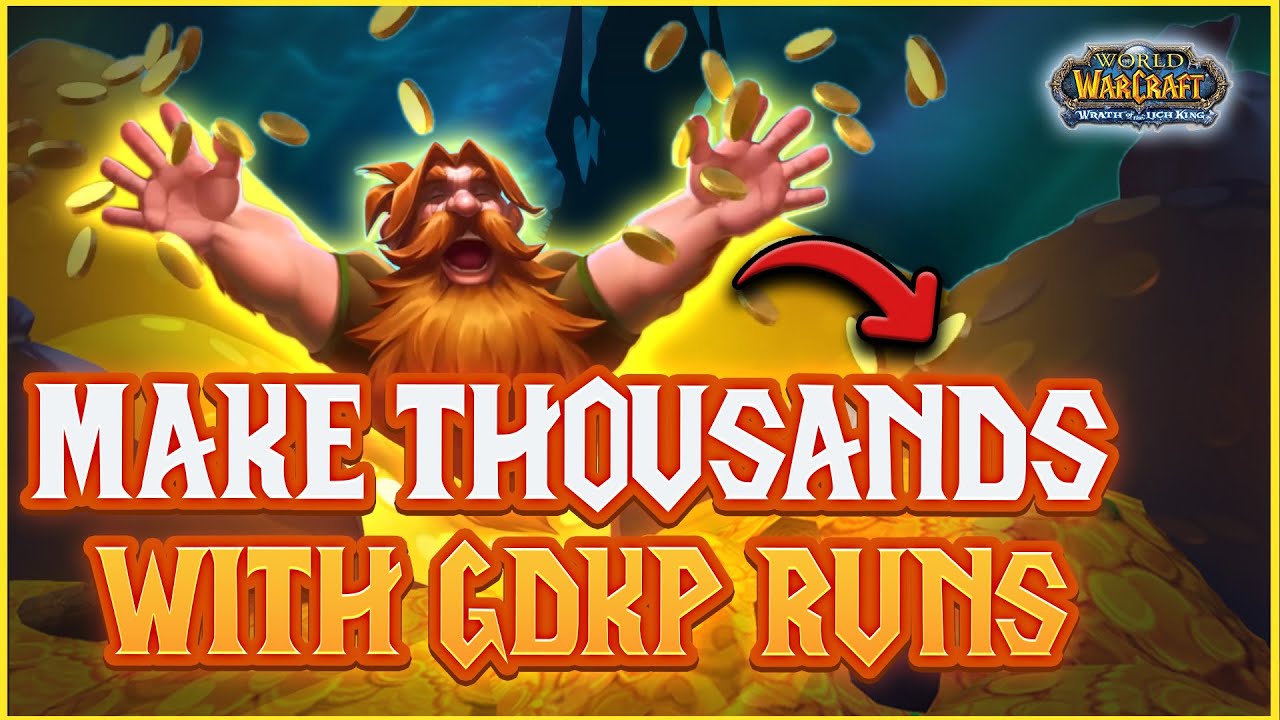 Get into THE BEST GDKP Runs in Wotlk Phase 4 - Wotlk gold farm - YouTube