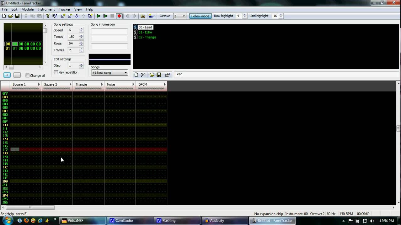 Famitracker Tutorial Part 2 - The Pattern Editor - YouTube