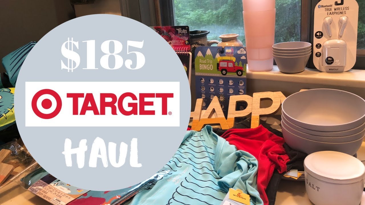 June 2020 Target Haul - YouTube