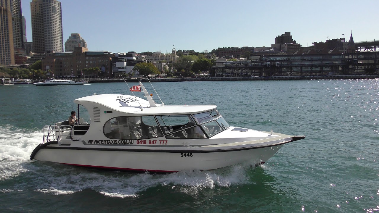 VIP Water taxi Sydney - YouTube