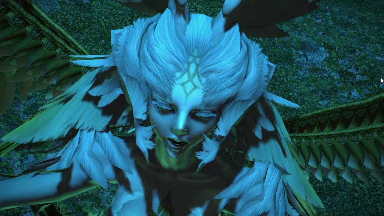 FFXIV: Garuda's defeat and the introduction of Eikon - YouTube