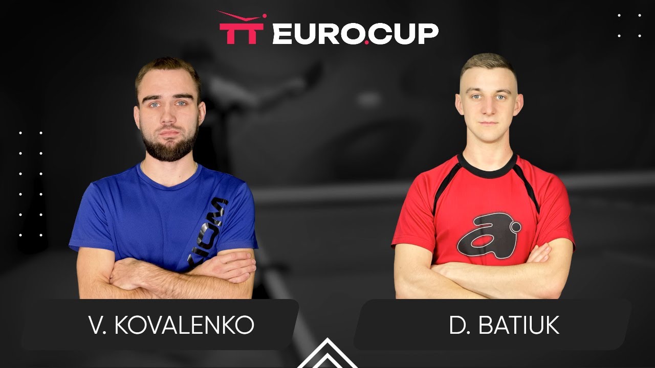 02:35 Viacheslav Kovalenko - Dmytro Batiuk 06.02.2025 TT Euro.Cup Ukraine Master TABLE 3 - YouTube
