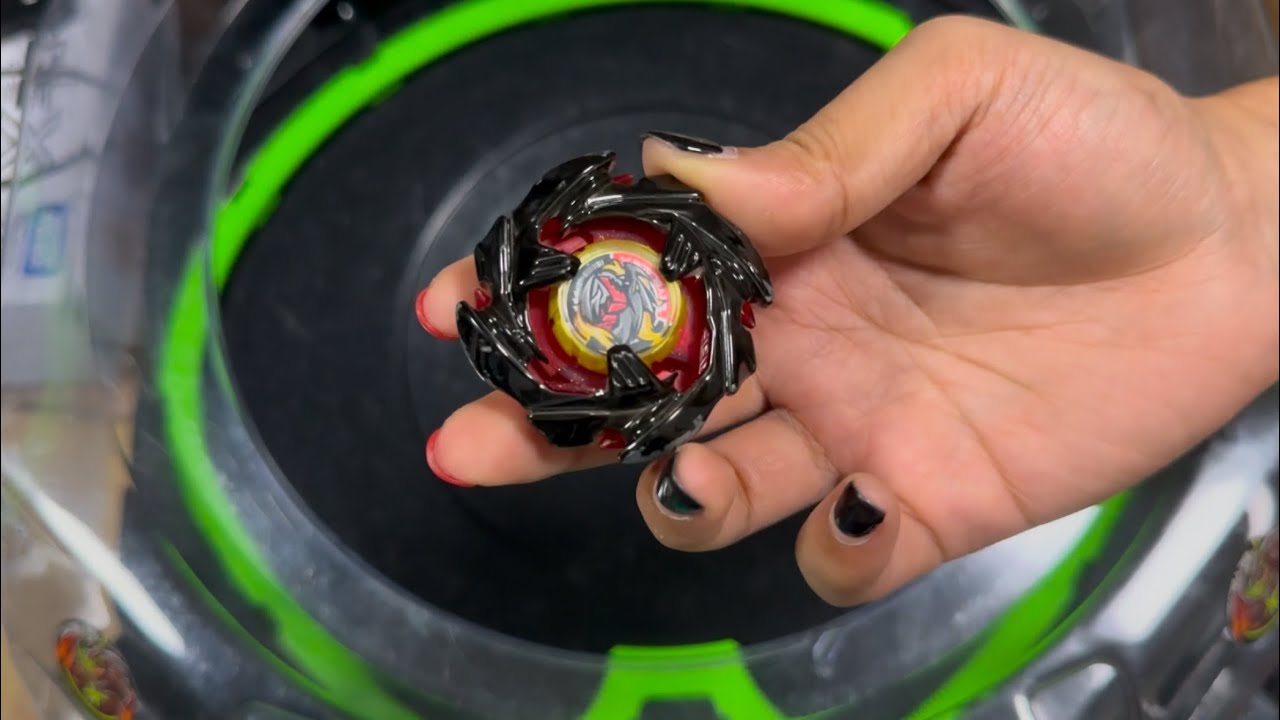 Beyblade X ทดสอบการวิ่ง Cobalt Dragoon Black 7-70 RA - YouTube