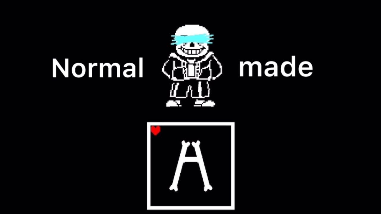 【少女A×sans】Sans Fight by norimaki2008 (Normal mode) - YouTube