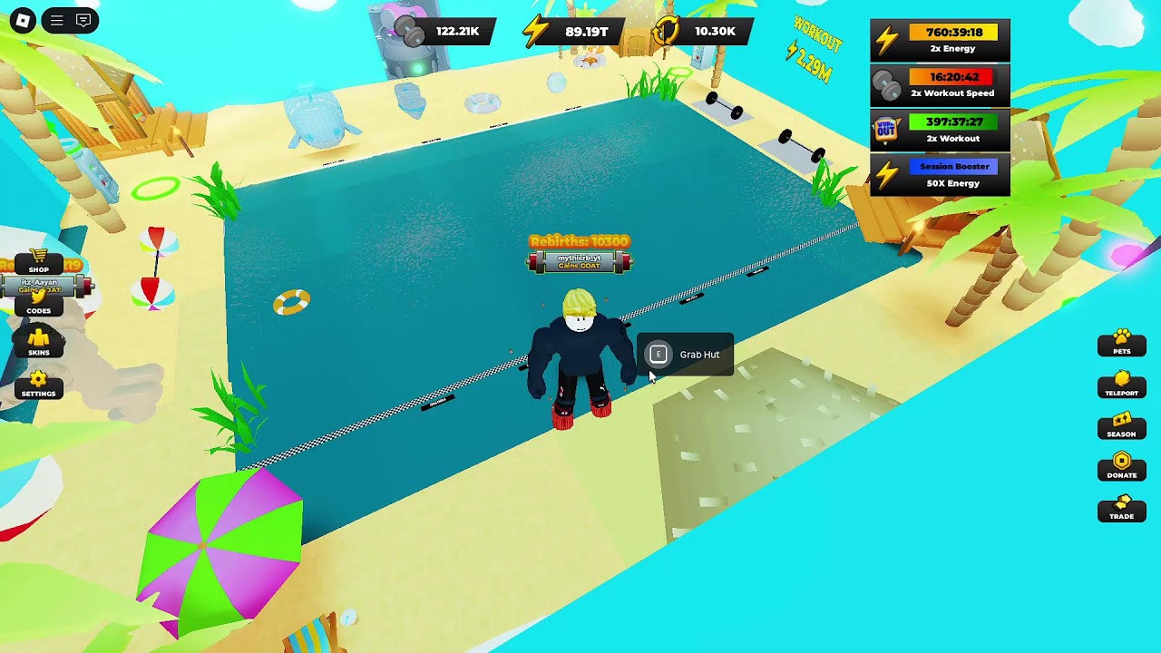 🔴LIVE🔴 Easter Event 🐣 Roblox Strongman Simulator - YouTube