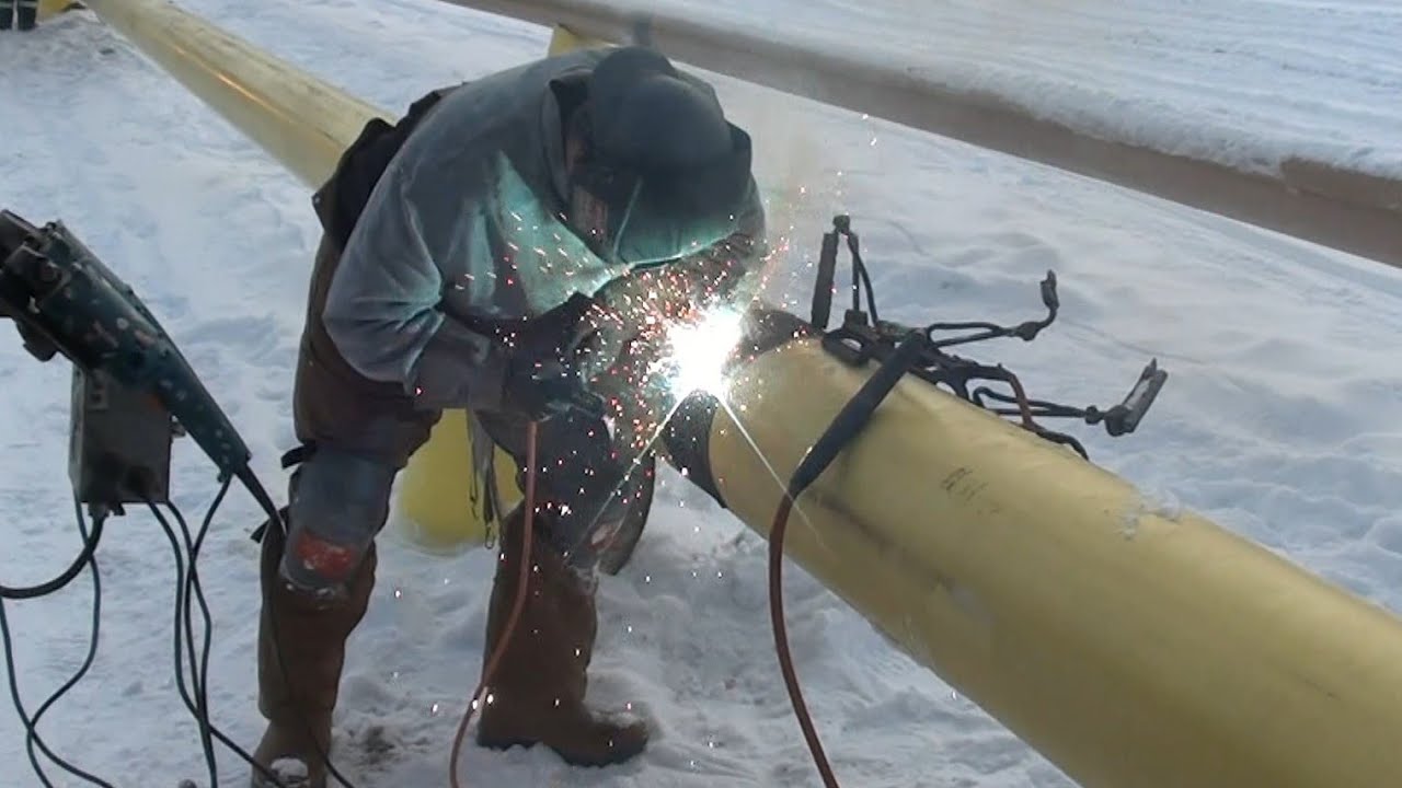 12 Inch Welds - MORE WELDING ACTION!!! - YouTube
