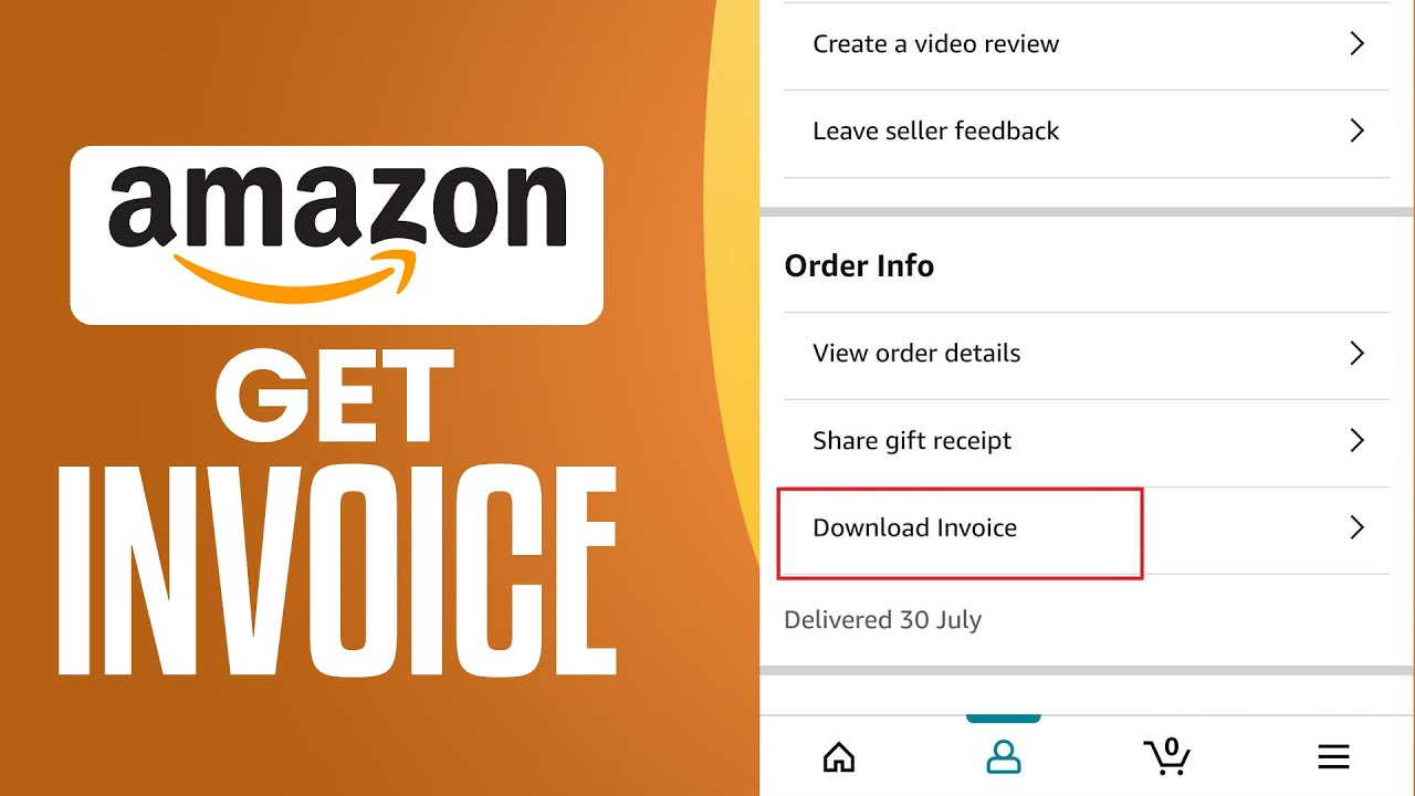 How To Get Invoice On Amazon App 2025 Easy Tutorial YouTube How To Get Invoice On Amazon App 2025 Easy Tutorial YouTube