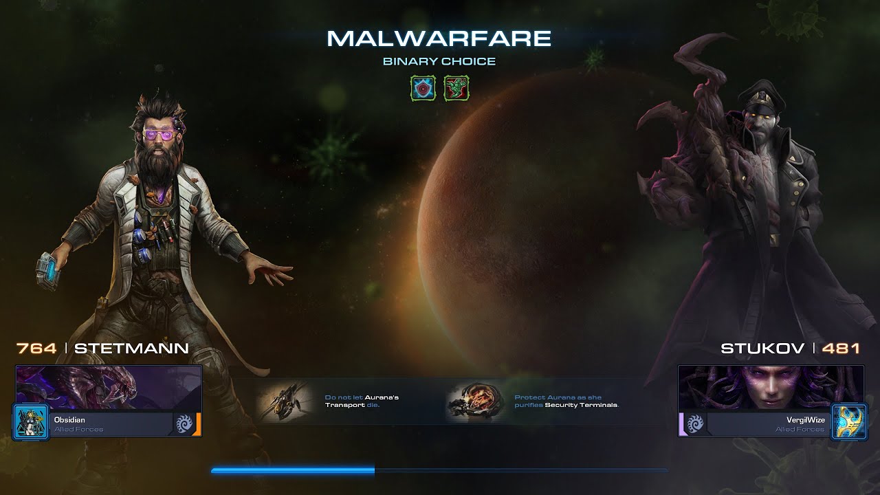 StarCraft 2 - Coop Mutation 357 - Binary Choice - YouTube