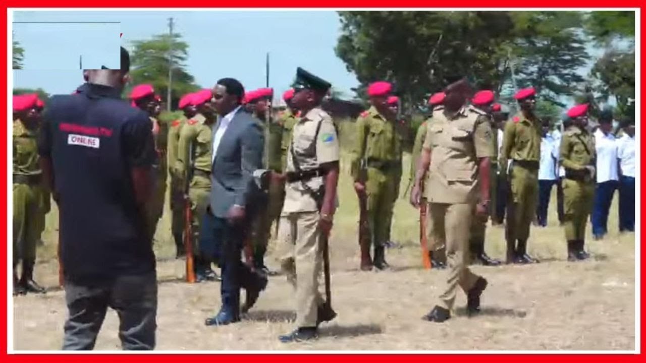 CHEKI UKAKAMAVU wa MAKONDA AKIPITA MBELE ya GWARIDE la JESHI la POLISI ...