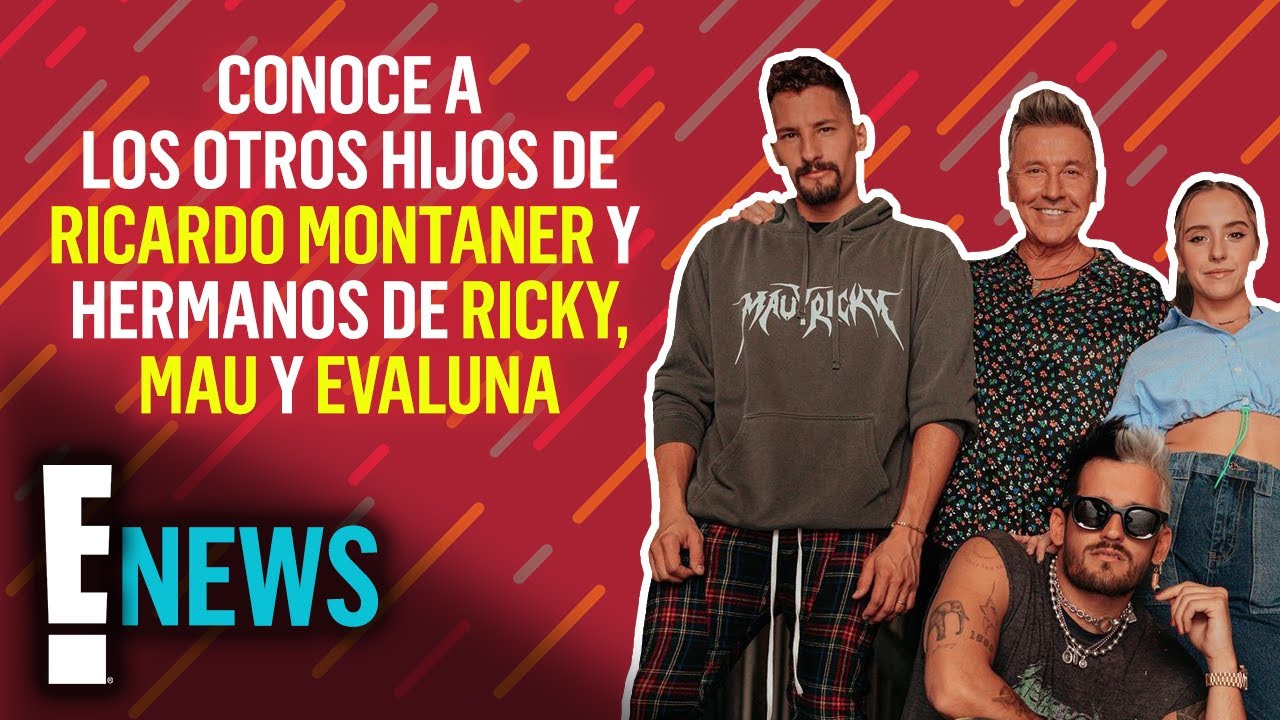 Conoce a los otros hijos de Ricardo Montaner y hermanos de Ricky, Mau y ...