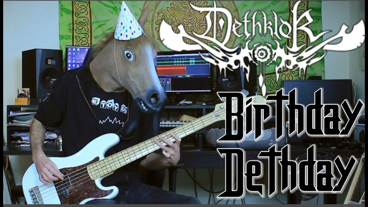 Dethklok - Birthday Dethday - Bass Cover by Neil o' Neil - YouTube