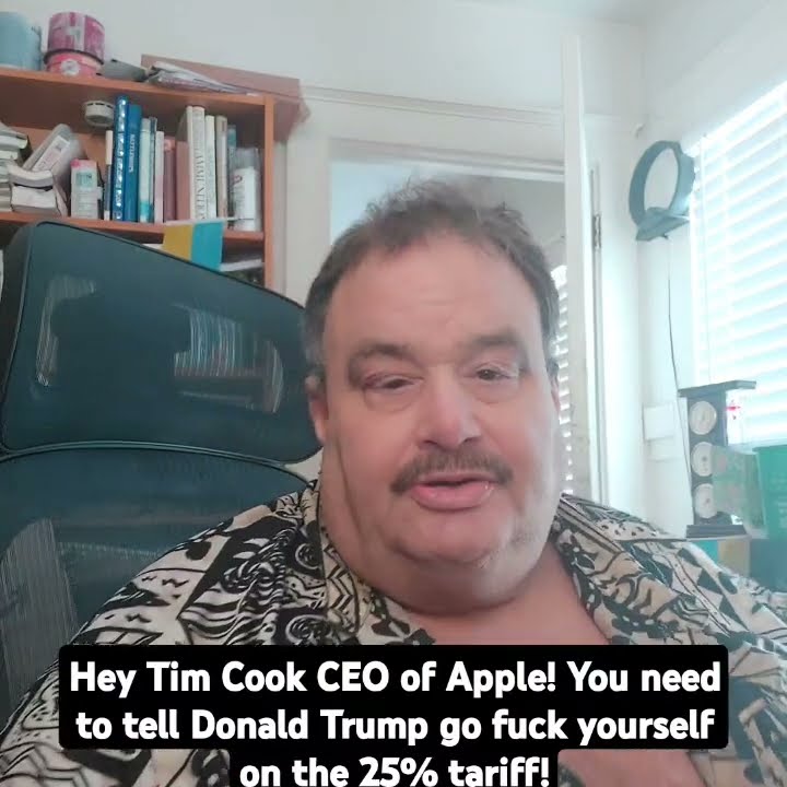 Tim Cook CEO of Apple! You need to tell Donald Trump to go F himself ...