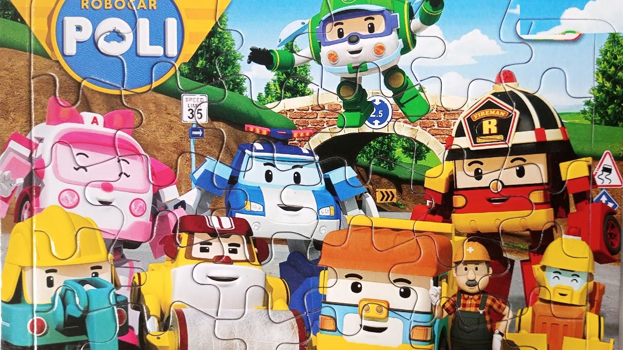 Robocar POLI rescue teams Puzzle Games - Puzzle for Kids | Hello ...