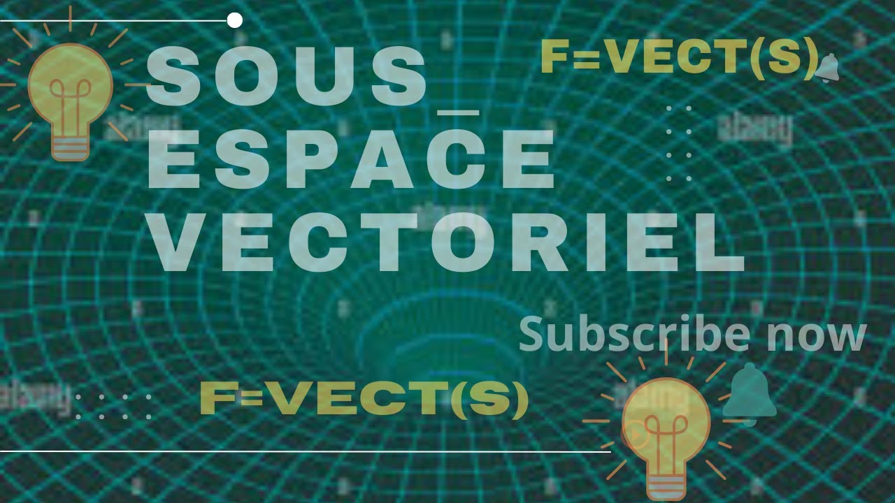 Montrer qu'un ensemble est un sous _espace vectoriel -exercice corrigé ...
