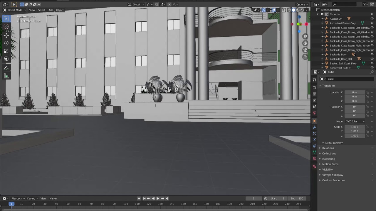 First Person View In Blender. To use it Press Shift + ~ (tilt key ...