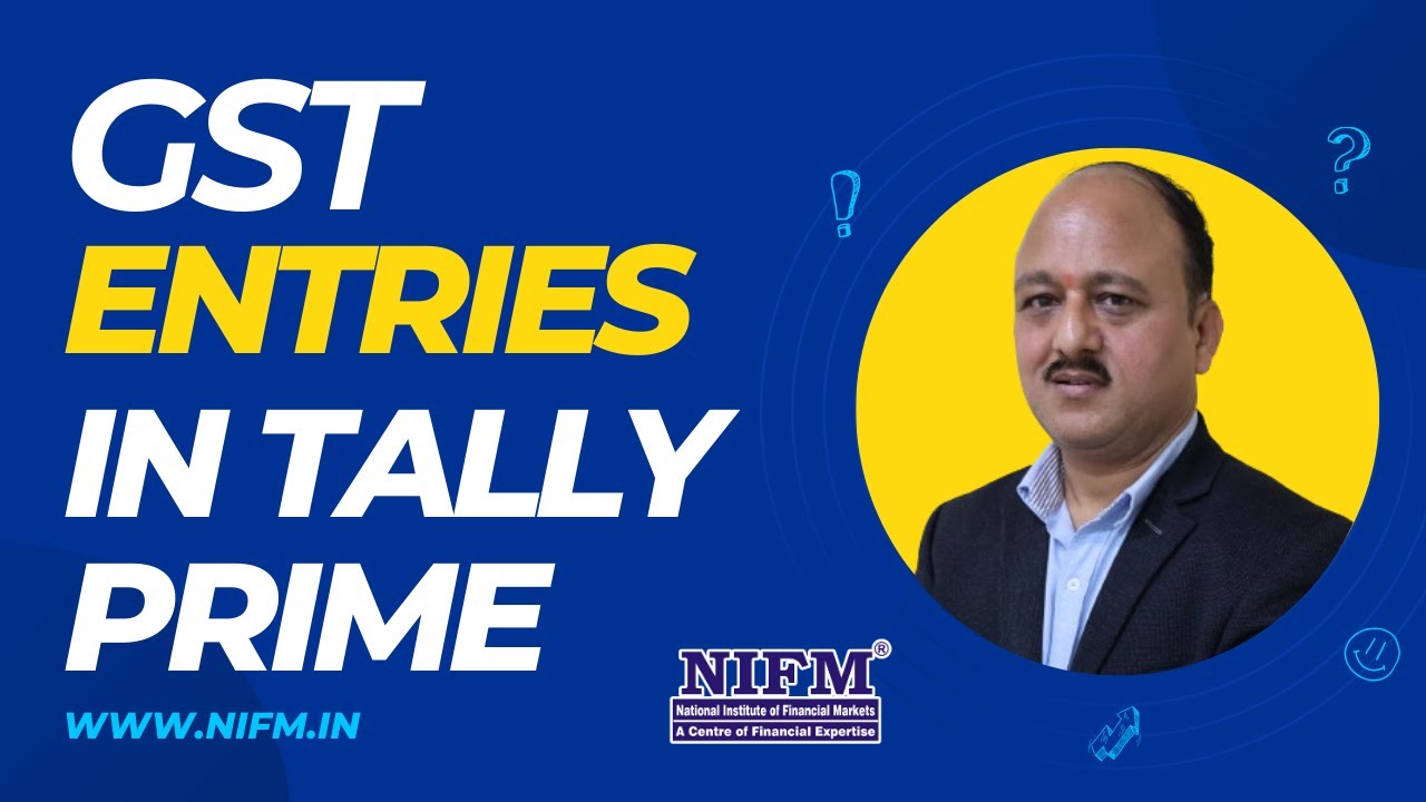 How to Set GST Entries in Tally Prime l GST in Tally Prime l New Tally ...