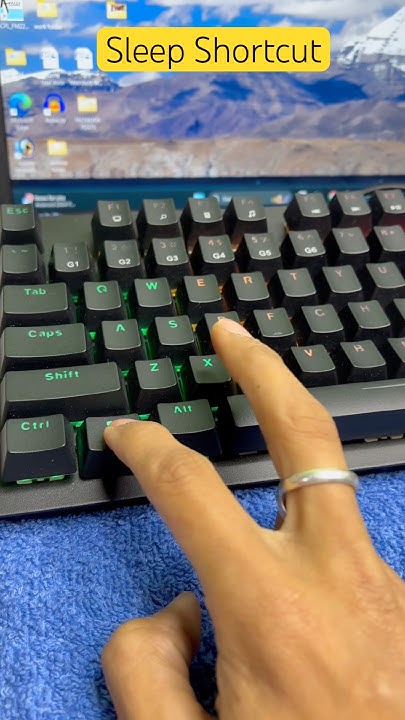 Computer Shortcut Key for Sleep Mode #keyboard #shortcutkeys #sleep #trending #windows #shorts ...