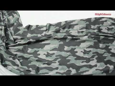 Zig Zag Chevron Camouflage Nylon Spandex Bikini, Swimsuit, Swimwear Fabric