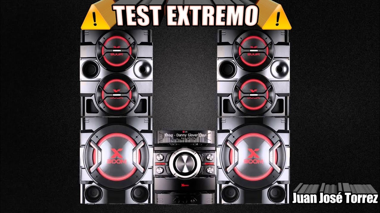 PRUEBA DE SONIDO LG CM9550 / JUAN JOSE TORREZ - YouTube