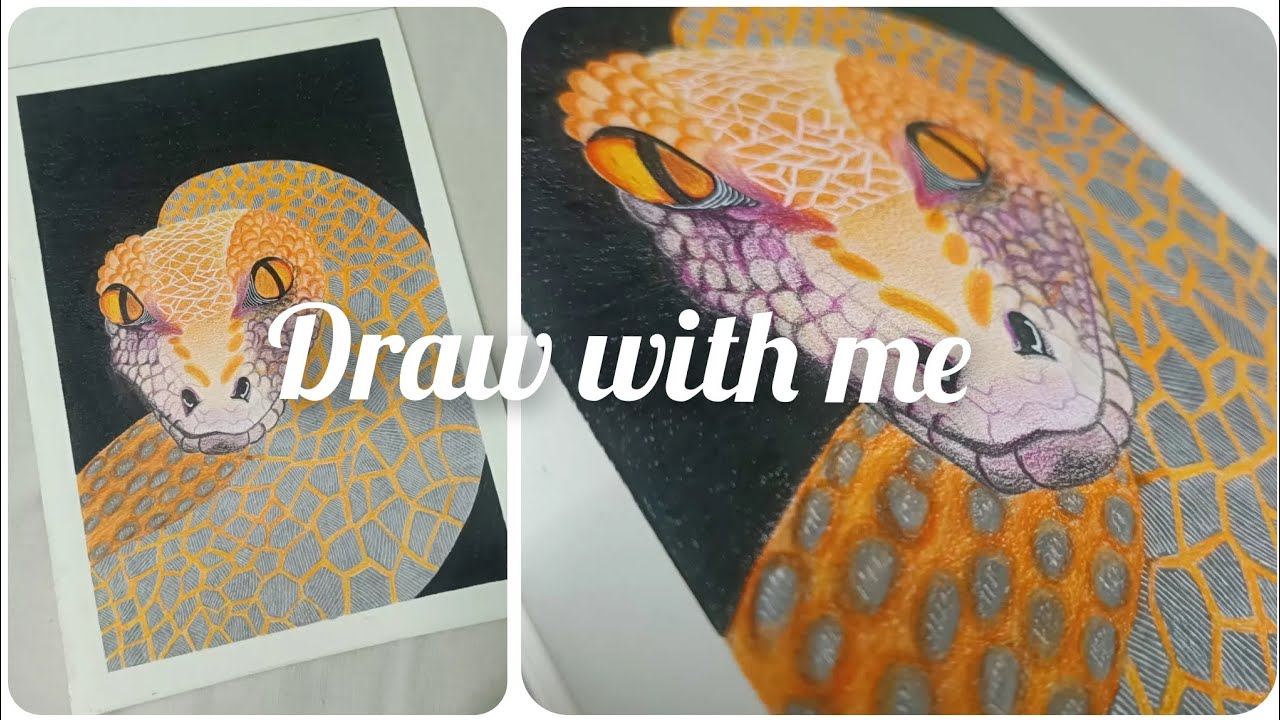 Draw with me+pencil drawing ️ ️ - YouTube