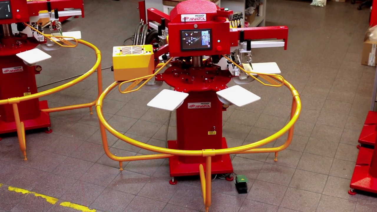 Anatol Equipment | Screen printing | Prodigy - YouTube