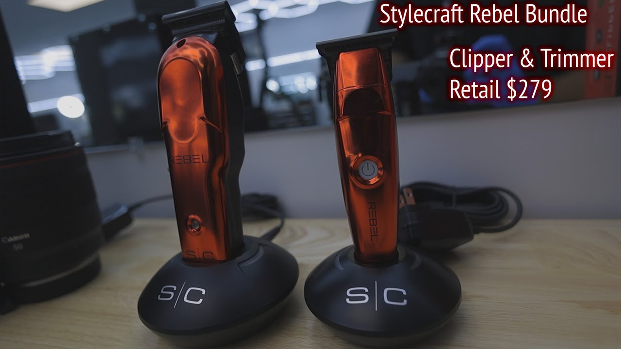 💥 or 👎🏽 UNBOXING STYLECRAFT PRO REBEL CLIPPER & TRIMMER BUNDLE $279 ...