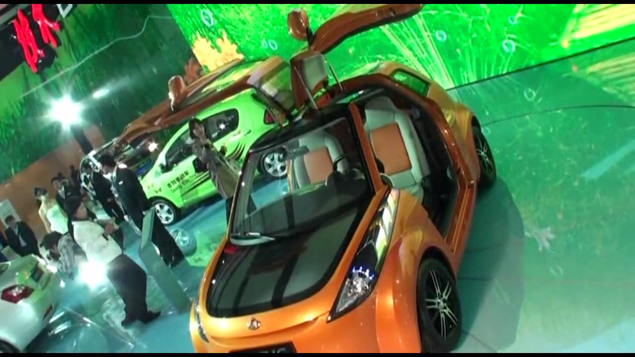 GEELY:GLEAGLE IG 北京モーターショー (Auto CHINA) 2010 - YouTube