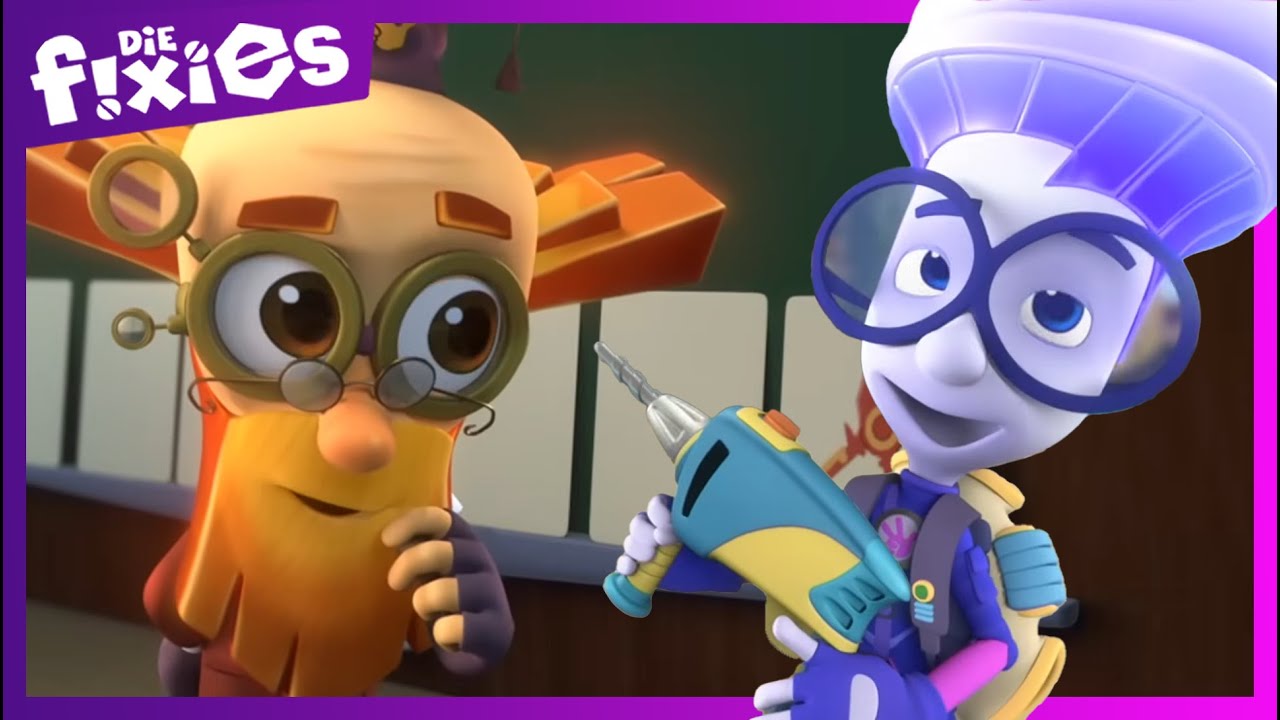 Der Pack-o-mat - Die Fixies | Digit bereitet sich auf seine große ...