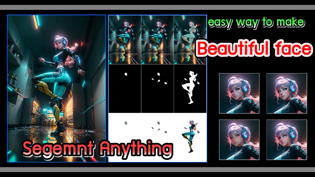 Segment Anything - Easy method to make beautiful face - YouTube