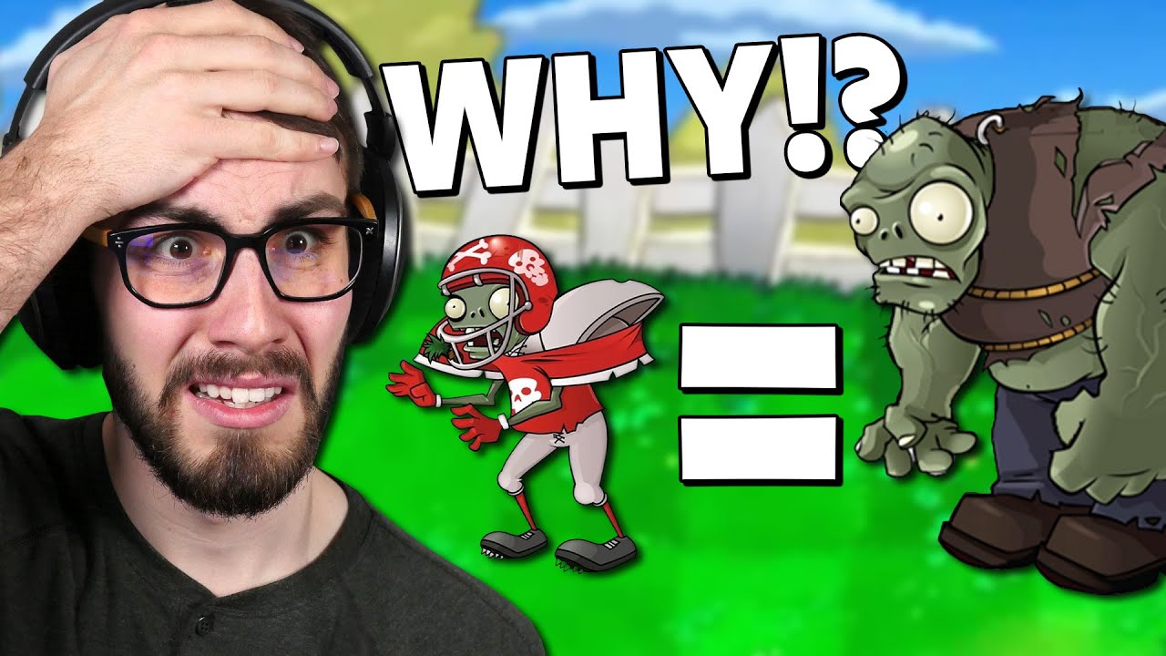 They Made the Football Zombie as Strong as a GARGANTUAR!? (Plants vs ...