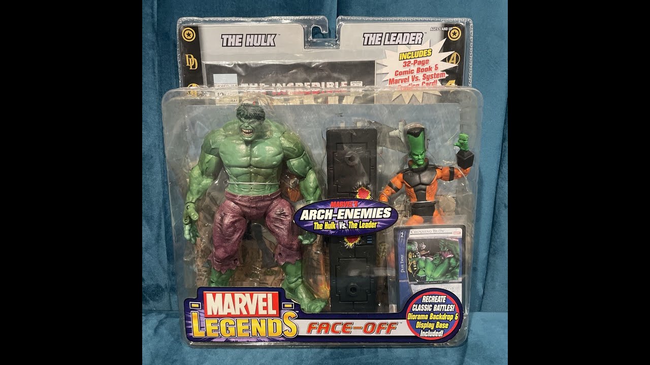 Marvel Legends Face-Off Hulk - YouTube