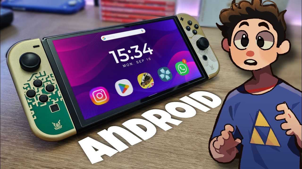 Simplesmente ANDROID no SWITCH - YouTube