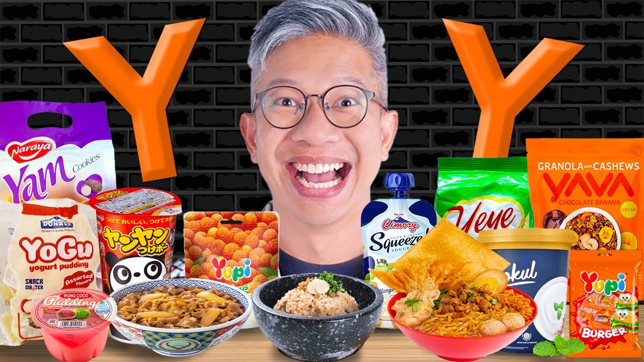 BERBURU MAKANAN BERAWALAN HURUF Y!! - YouTube